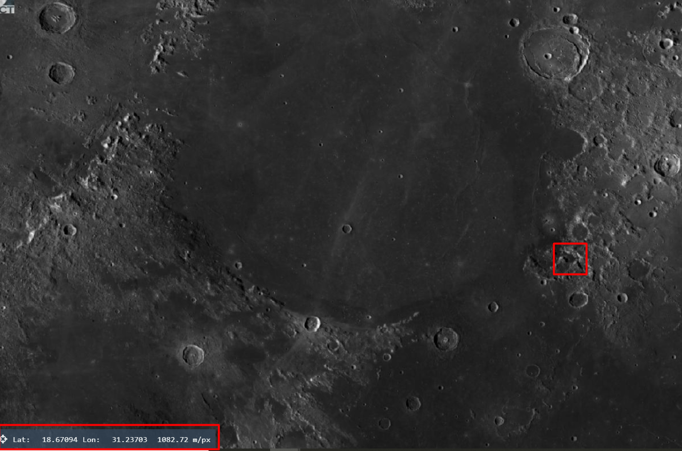 How to view NASA's Moon Map?