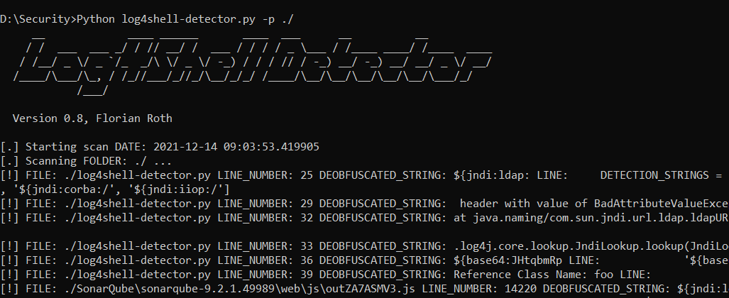 How to scan for Log4j vulnerability using these tools – Ramanean.com