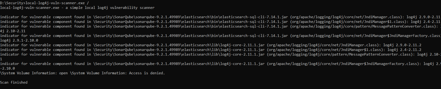 How to scan for Log4j vulnerability using these tools – Ramanean.com